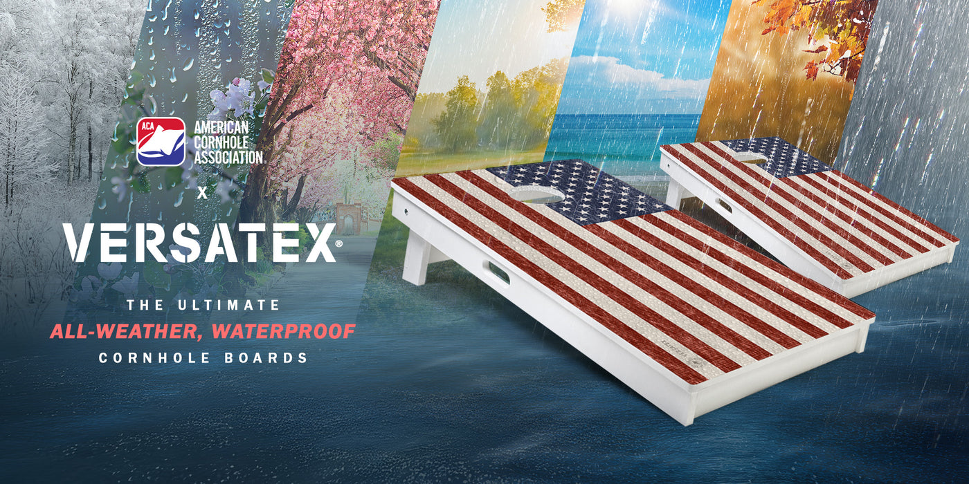 Versatex® All-Weather Cornhole Boards - American Cornhole Association